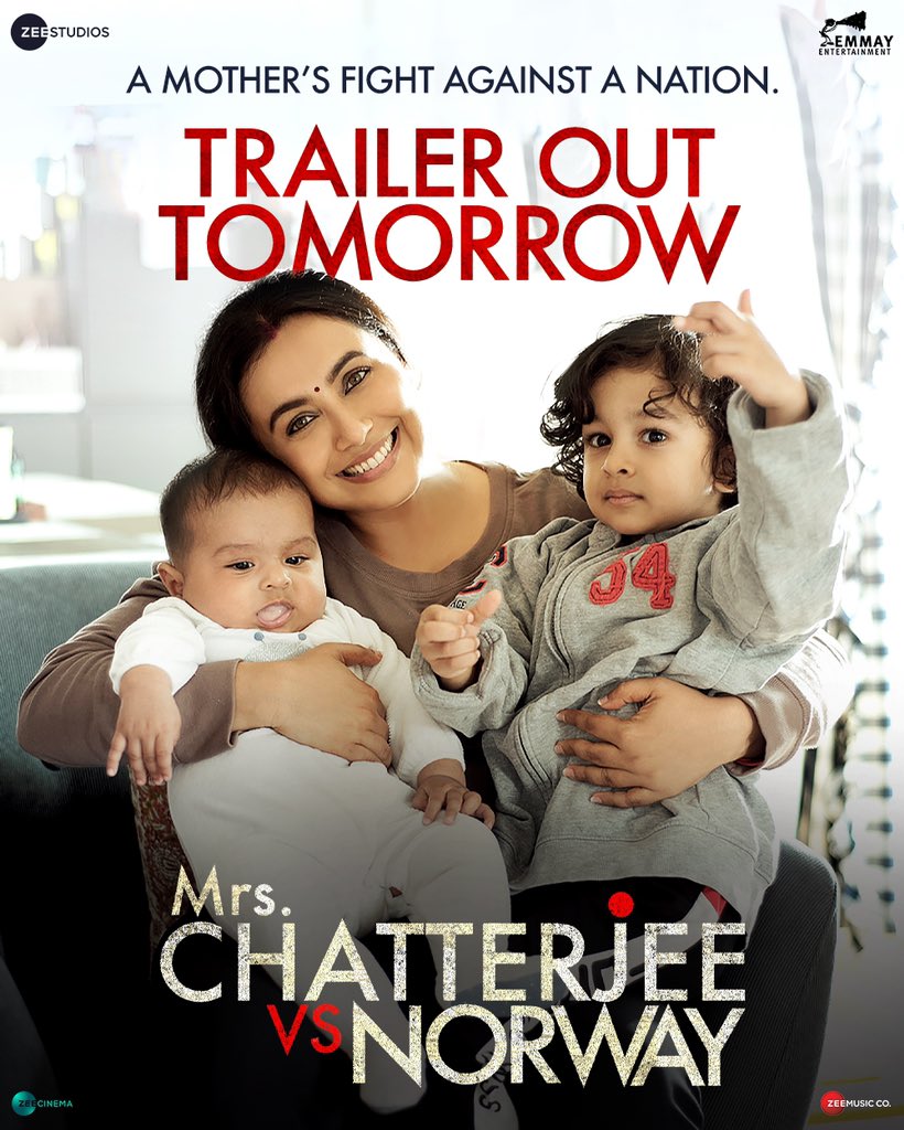 Much-Awaited Trailer Of Rani Mukerji’s ‘Mrs. Chatterjee Vs Norway To Be ...