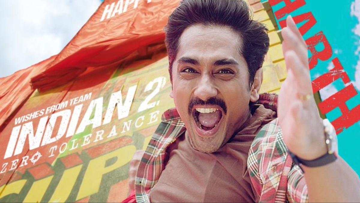 Indian 2: FIRST Look Poster Of Siddharth From Kamal Haasan's Tamil ...