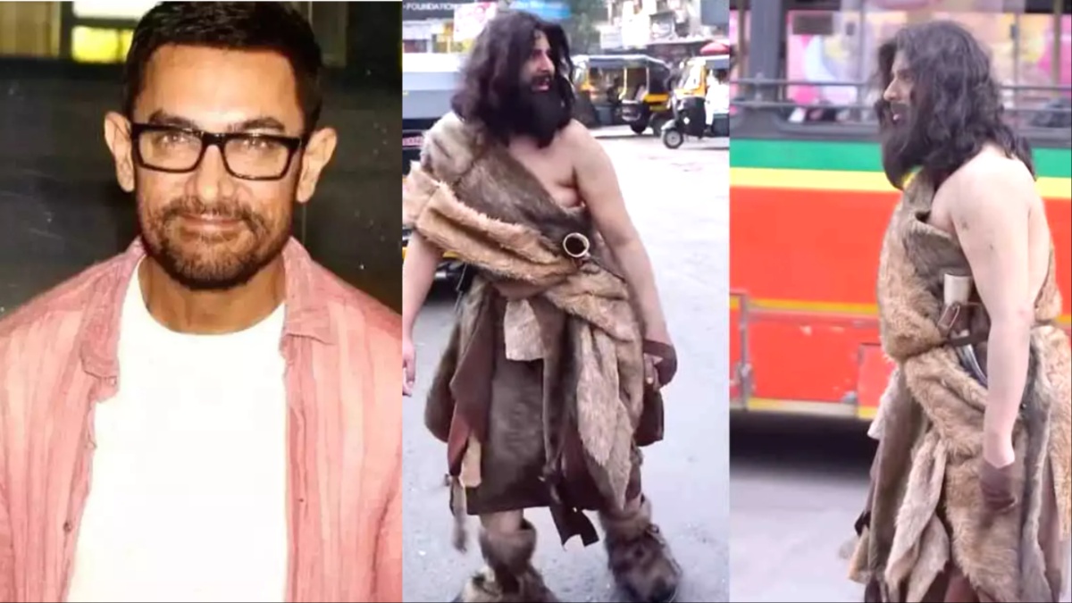 It’s NOT Aamir Khan Dressed As Caveman In Viral Video From Mumbai ...