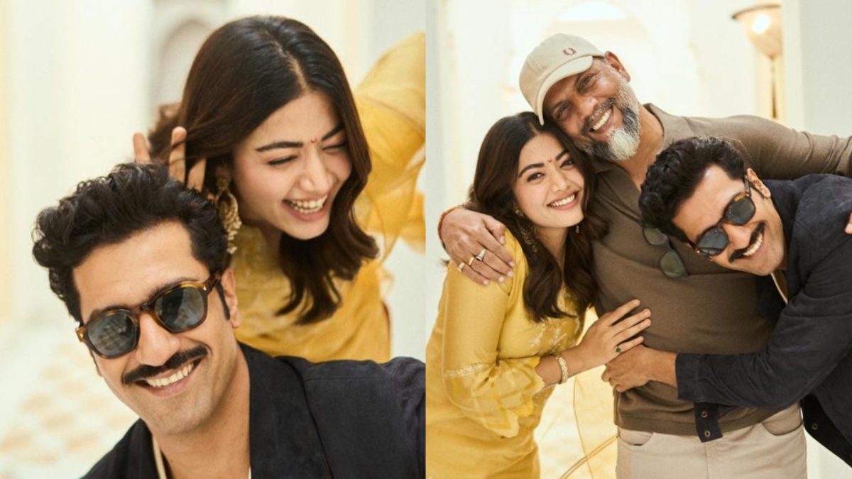 Chhaava: Vicky Kaushal-Rashmika Mandanna Strike Happy Poses In Their Fun Mini-Shoot With Laxman ...