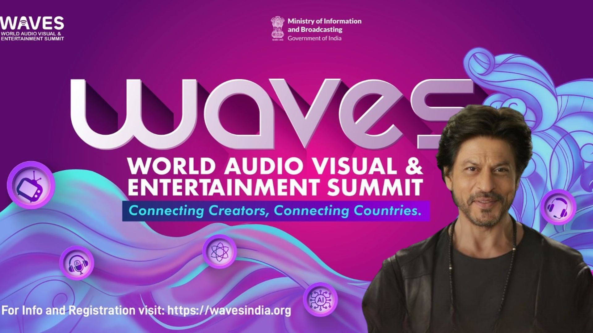 Shah Rukh Khan To Kick Off WAVES 2025: From Outsider To Emperor, SRK ...